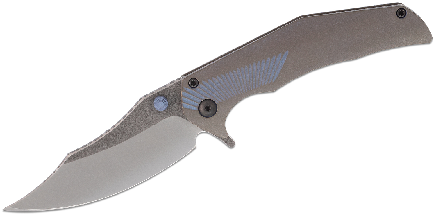 Gavko Knives Michal Gavac Custom Small Trasher Flipper Knife 3.5" Nitro ...