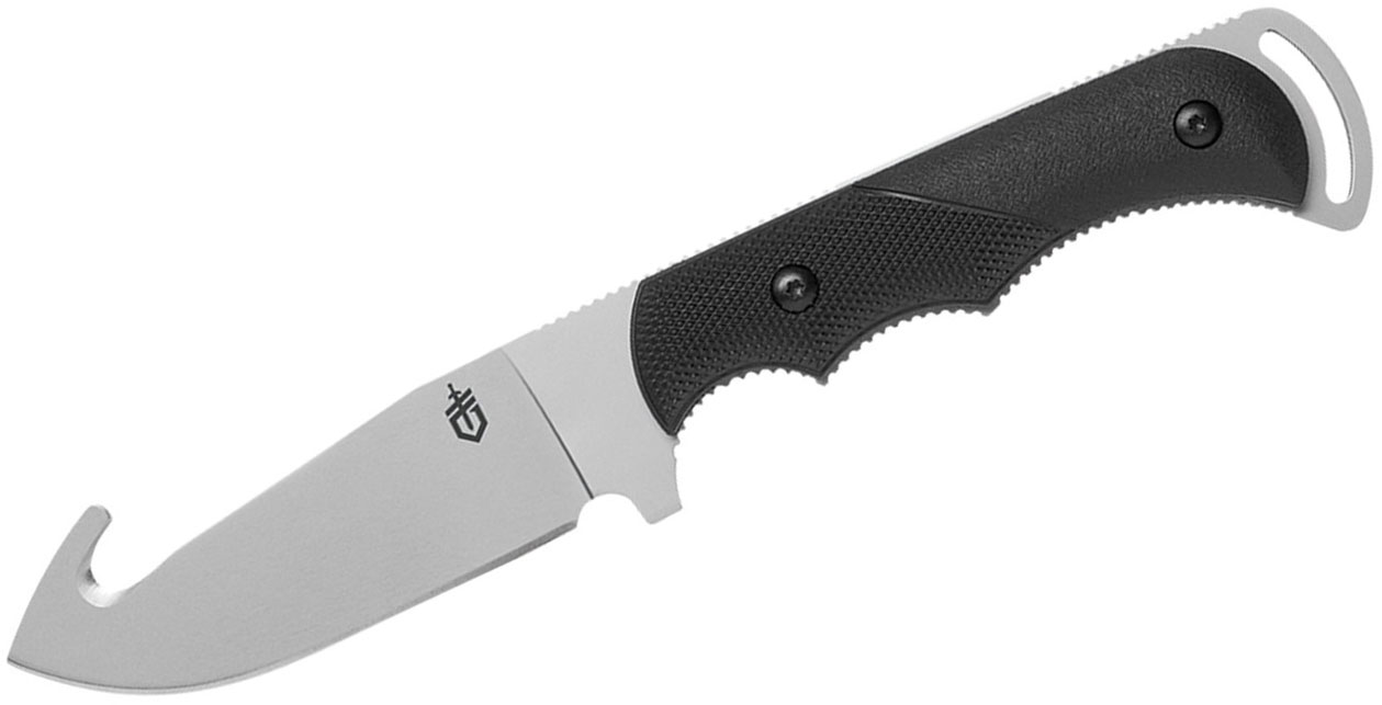 Gerber Freeman Guide Hunting Knife Fixed 4" Bead Blast Plain Blade with ...