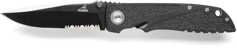 Gerber Icon Linerlock Folder 4.15" Combo Edge Blade - KnifeCenter - 30 ...