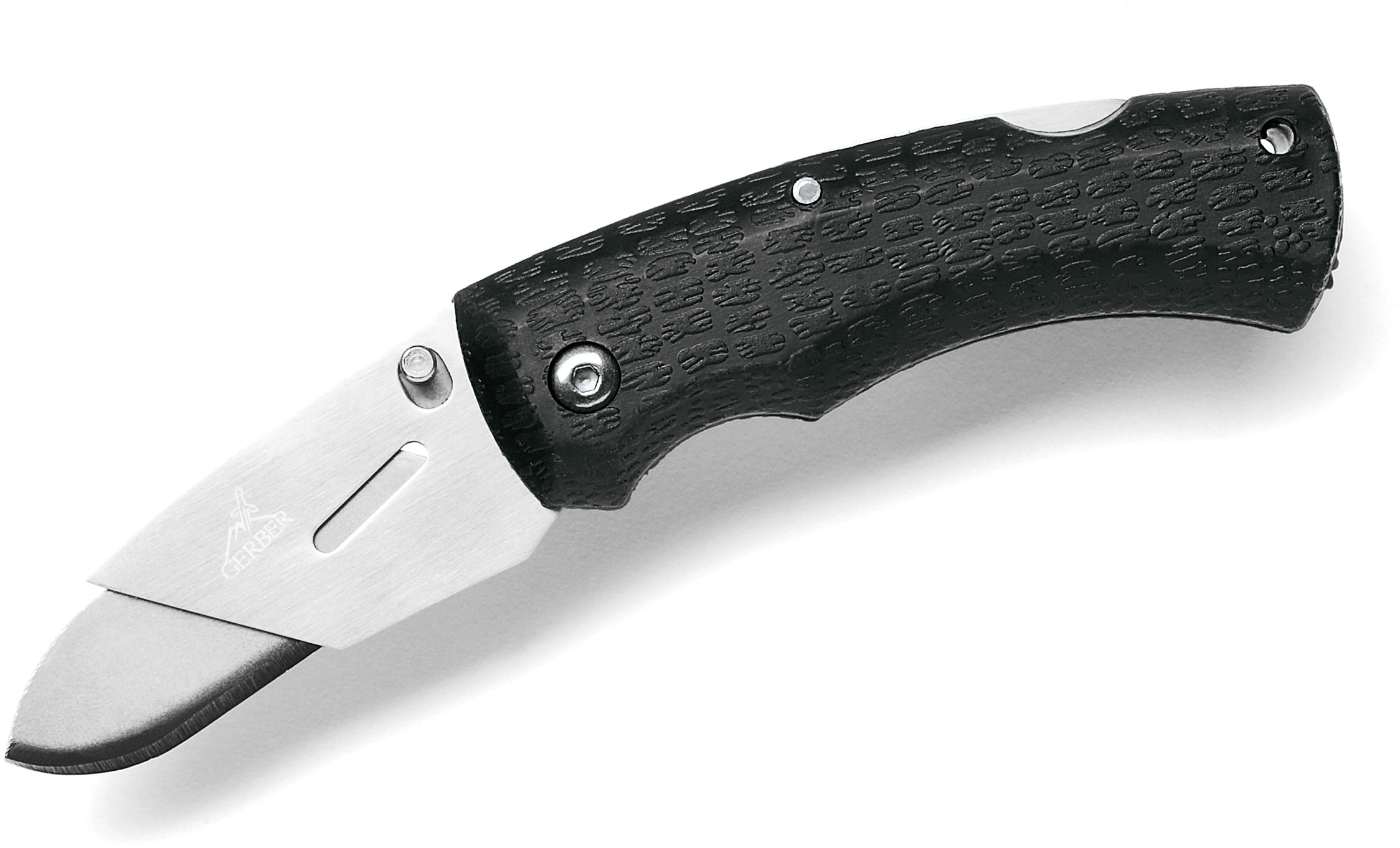 Gerber GatorMate SK Utility Knife 1.5" Replaceable Blade, Rubber Handle ...