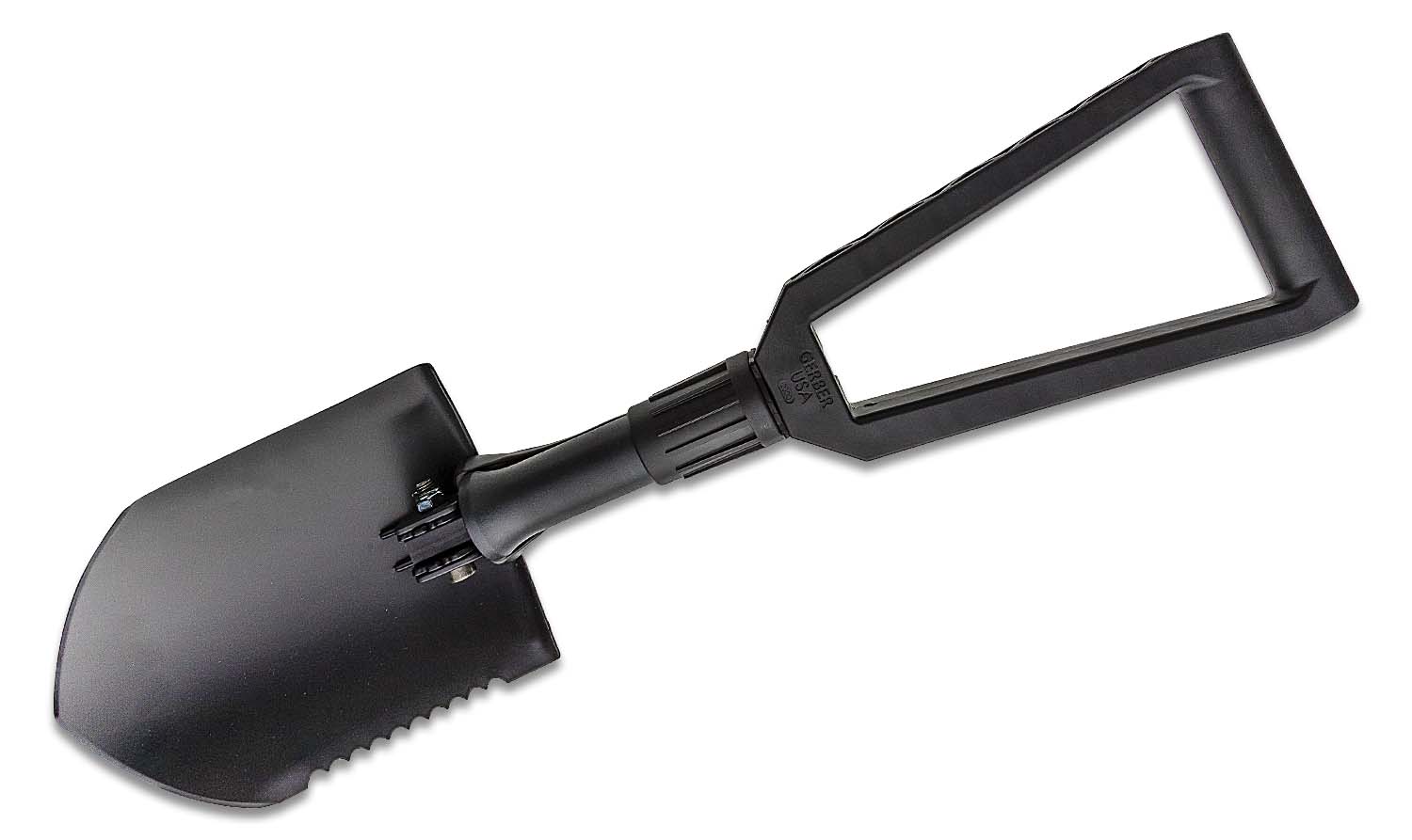 Gerber Entrenching Tool Folding Spade with Pick and Serrated Edge, GFN ...
