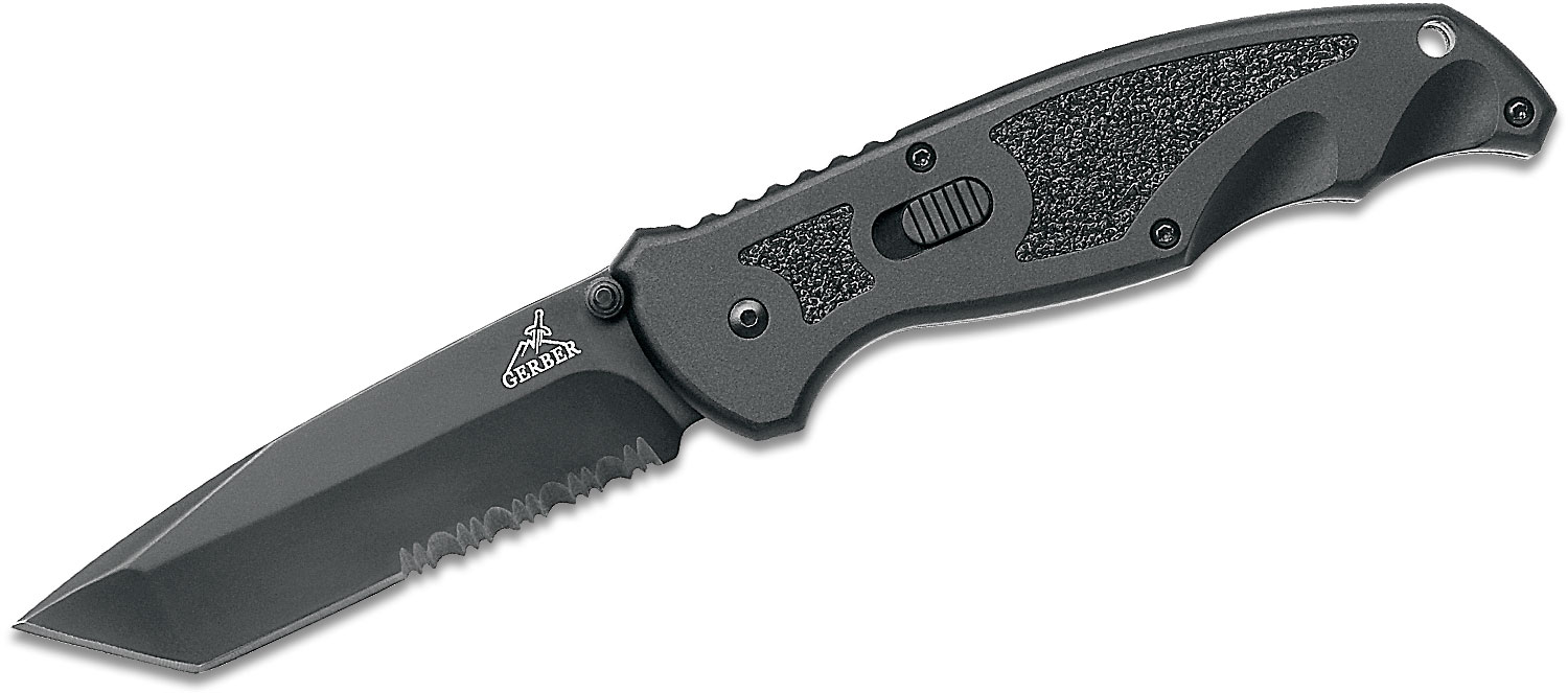 Gerber Answer F.A.S.T. Assisted Folding Knife 3.25" Combo Tanto Blade ...