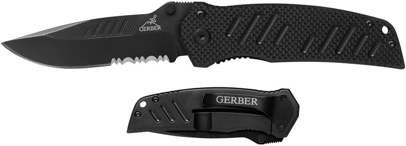 Reviews and Ratings for Gerber Swagger Folding Knife 3.3" Black Combo ...