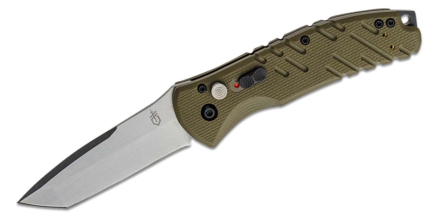 Gerber Propel Downrange AUTO Folding Knife 3.5" S30V Stonewashed Plain ...