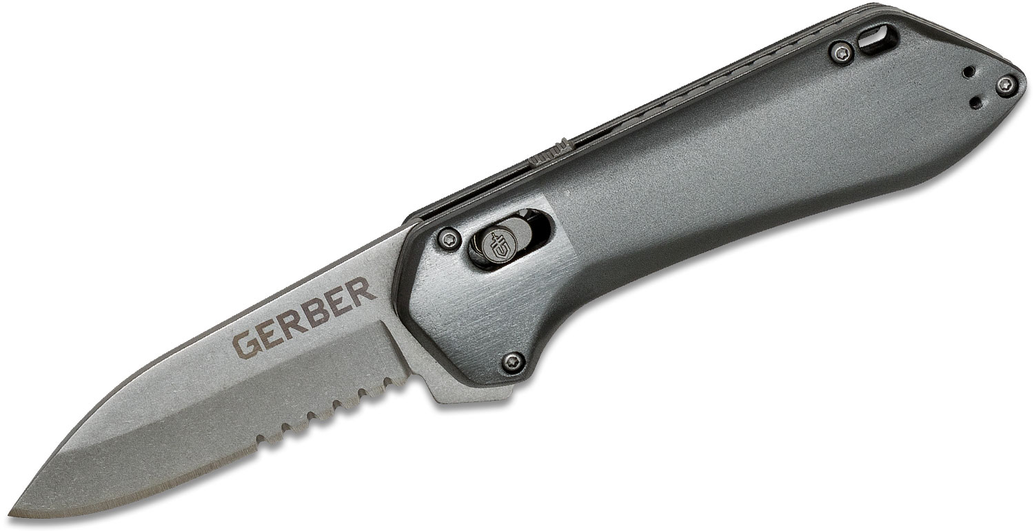 Gerber Highbrow Compact Assisted Pivot Lock Flipper Knife 2.8" Satin ...