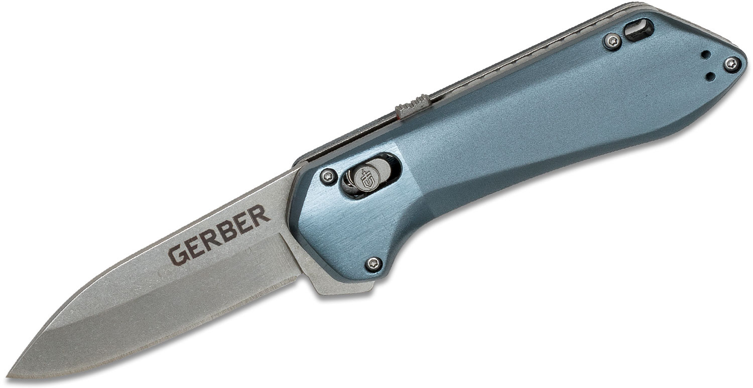 Gerber Highbrow Compact Assisted Pivot Lock Flipper Knife 2.8" Satin ...