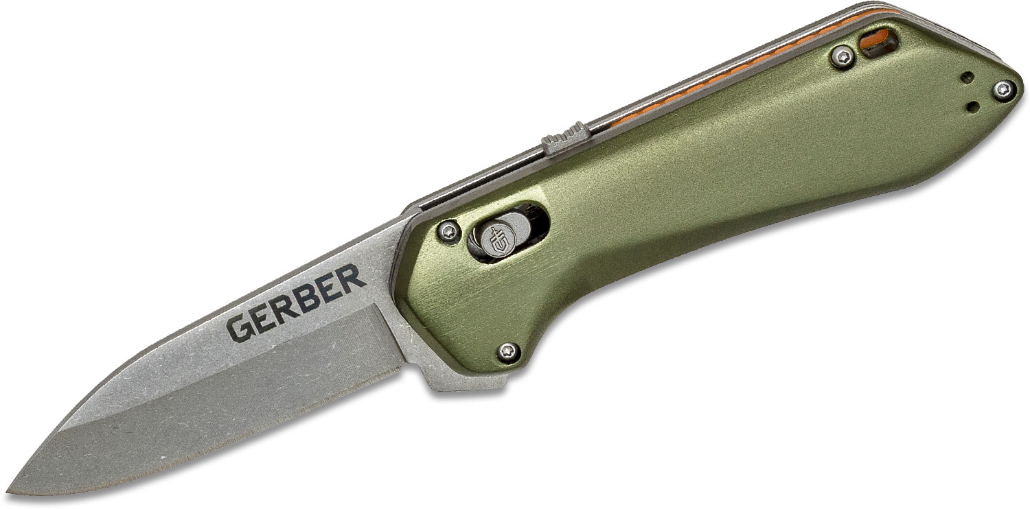 Gerber Highbrow Compact Assisted Pivot Lock Flipper Knife 2.8" Satin ...
