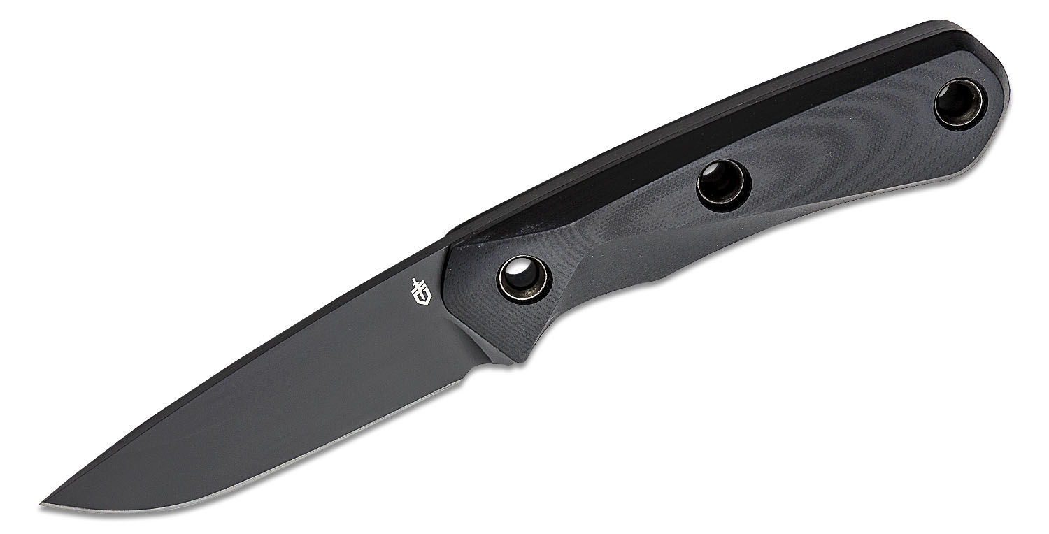 Gerber Reserve Terracraft Fixed Blade Knife 3.9" S30V Black Drop Point ...