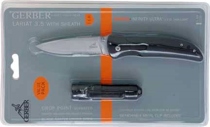 Reviews and Ratings for Gerber Lariat 3.5 Folding Knife 3.5" Combo ...