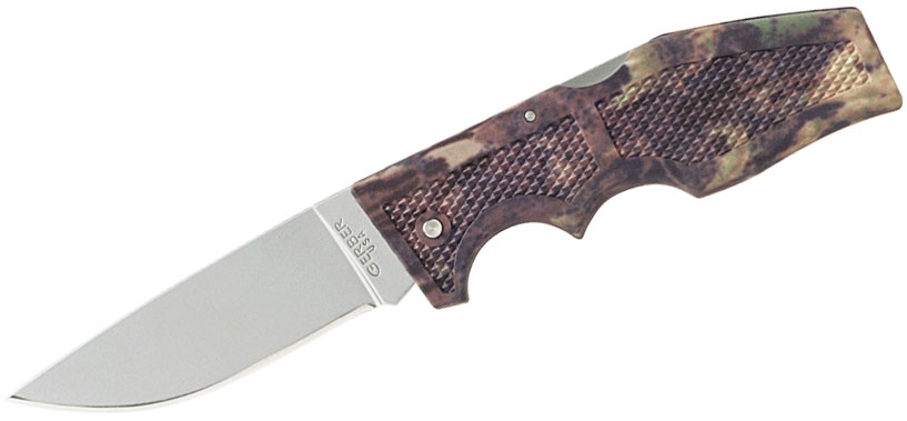 Gerber Magnum LST Jr. Folding Knife 2.69" Plain Blade, Mossy Oak Camo ...