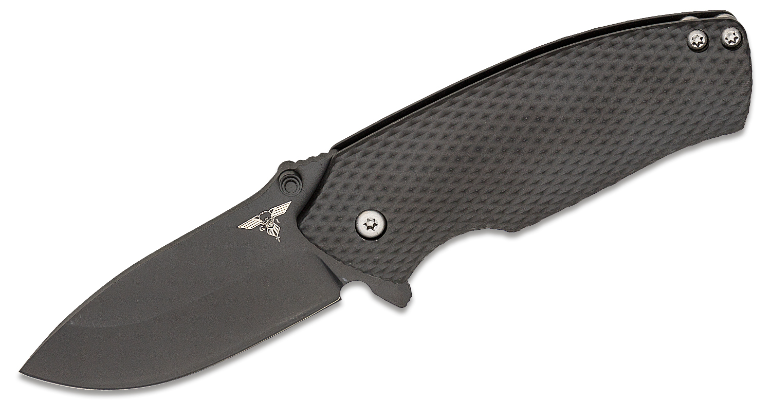 Gingrich Tactical Innovations GTI Delta Lock Flipper Knife 3.25" Black ...