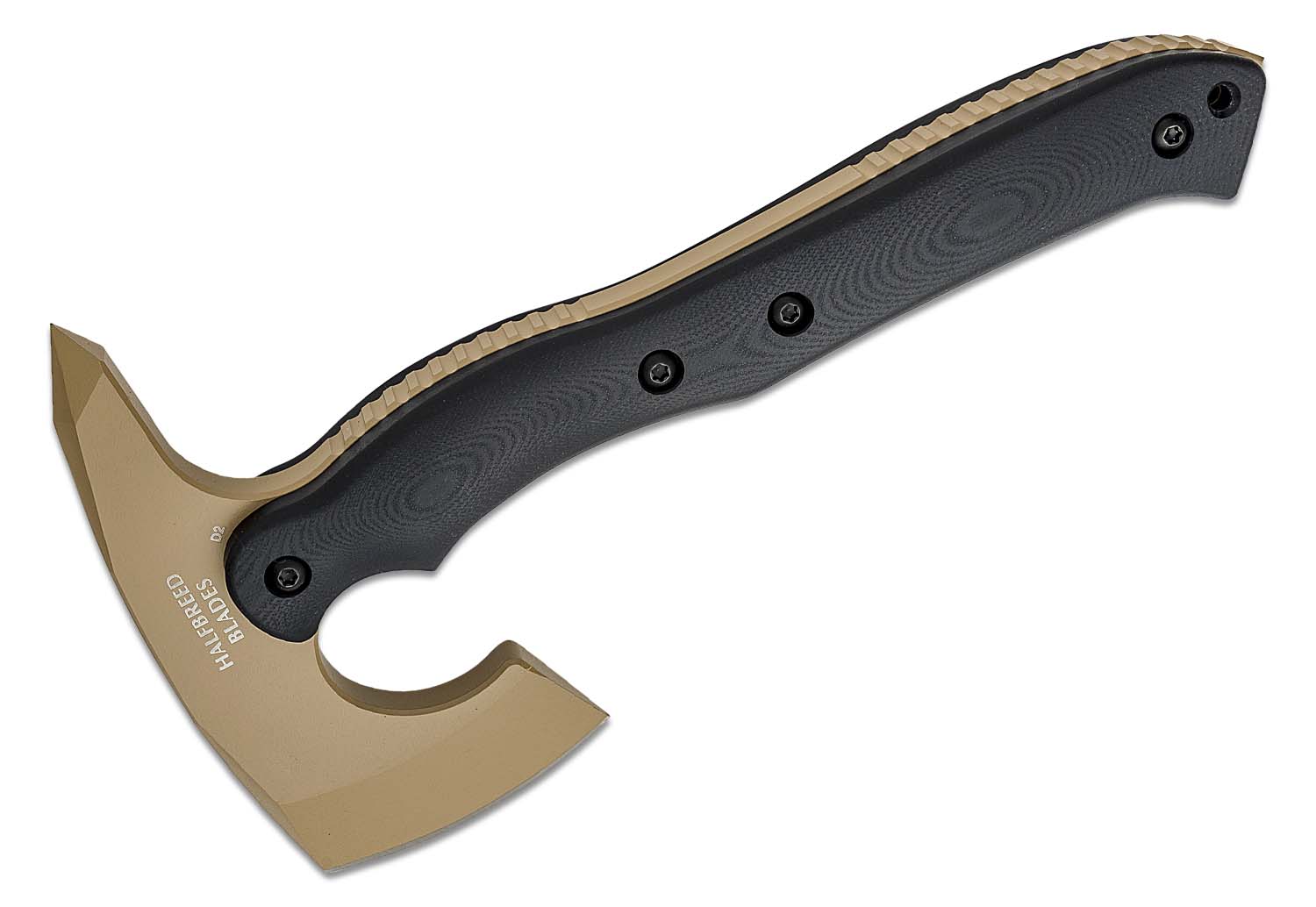 Halfbreed Blades Compact Rescue Axe Duotone 9.52" Overall, Tomahawk ...