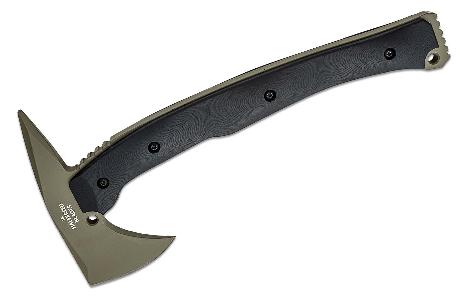 Halfbreed Blades Large Rescue Axe Duotone 12.59" Overall, Tomahawk with ...