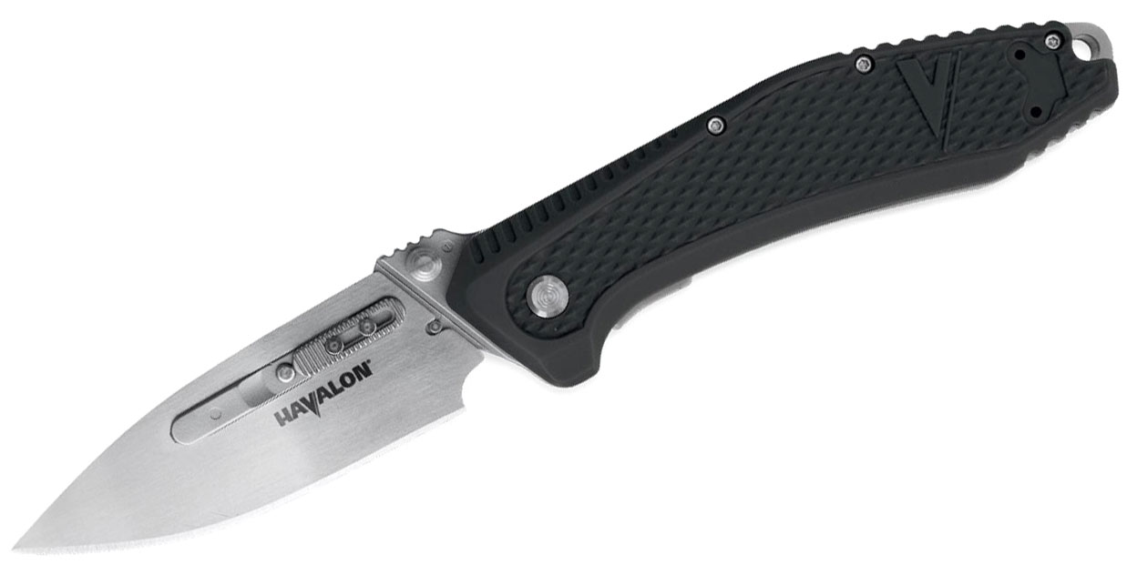 Havalon EDC REDI-Lock Assisted Folding Knife 3" Replaceable Blade ...