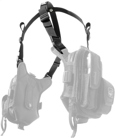 Hazard 4 Covert RG Basic Webbing Harness, Black - KnifeCenter - ACS-RG ...