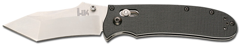 Benchmade Heckler & Koch AXIS Folder G-10 Handle by Snody 3.4" Plain ...