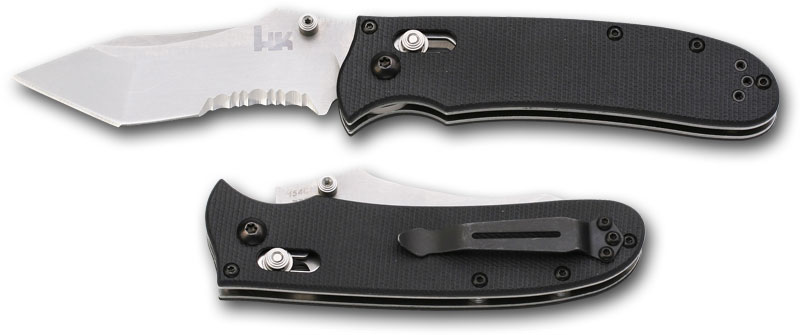 Benchmade Heckler & Koch AXIS Folder G-10 Handle by Snody 3.4" Combo ...