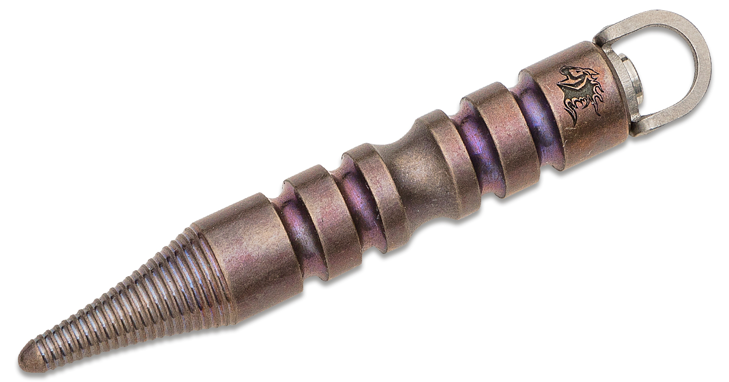 Rick Hinderer Knives LK-1 Bronze Anodized Titanium Little Kubaton ...