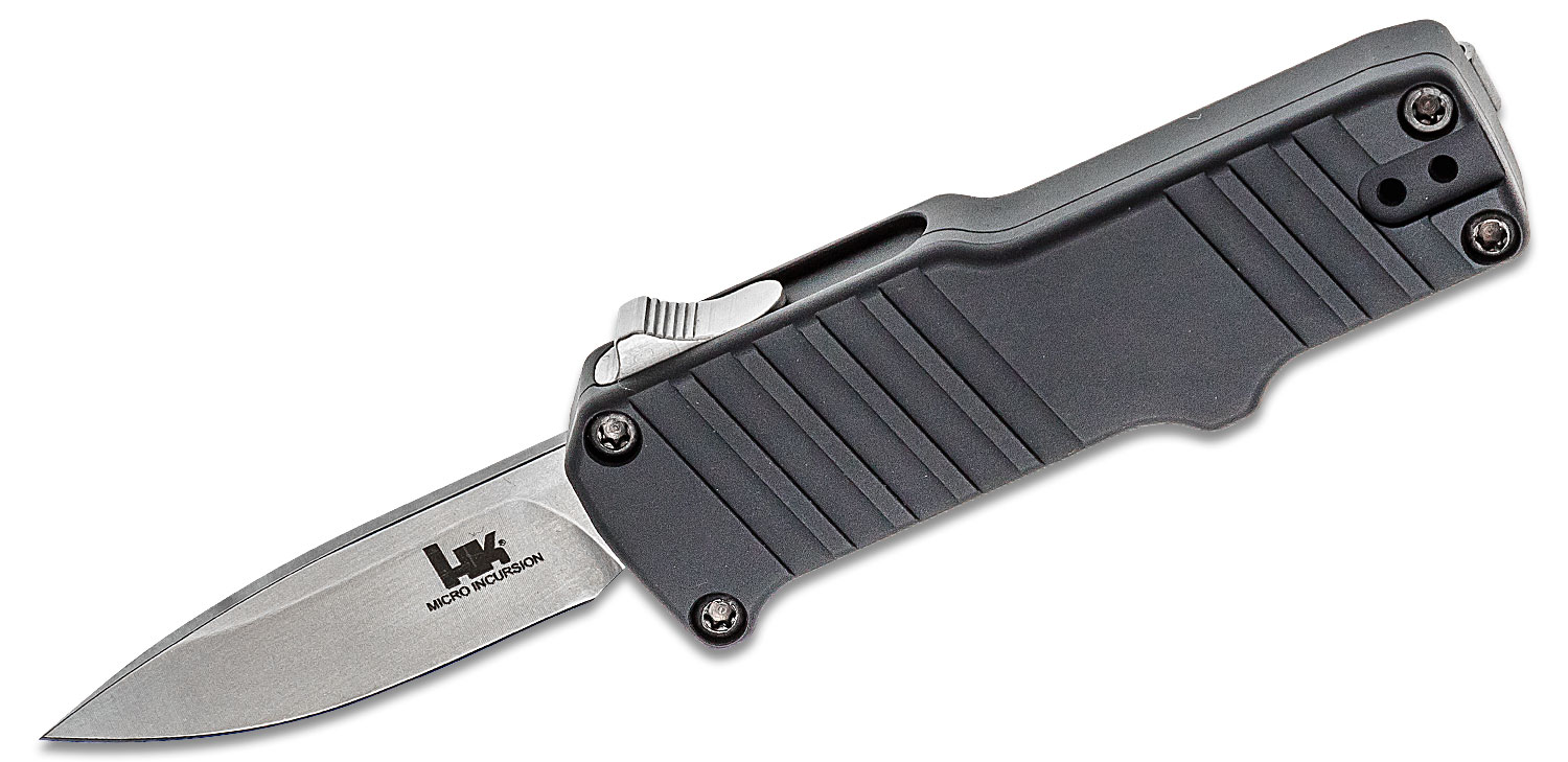 HK Knives by Hogue Micro Incursion OTF AUTO Knife 1.95" 154CM ...