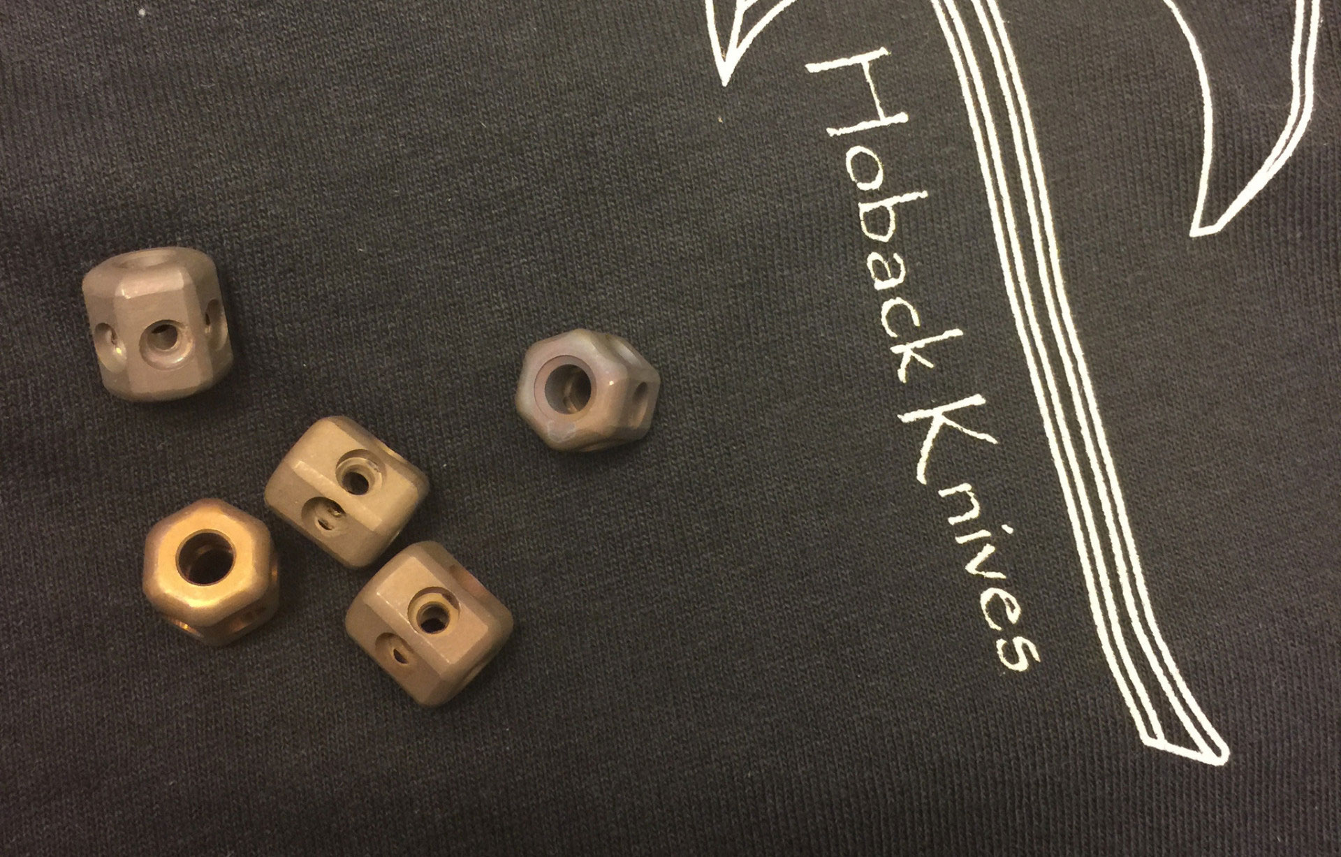 Reviews and Ratings for Jake Hoback Custom Bronze Titanium Lanyard Bead ...