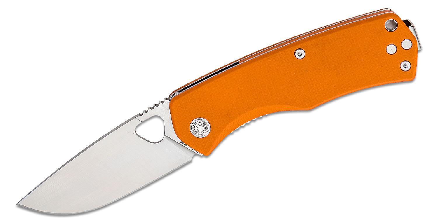 The James Brand Folsom Liner Lock Folding Knife 2.75" VG-10 Satin Plain ...