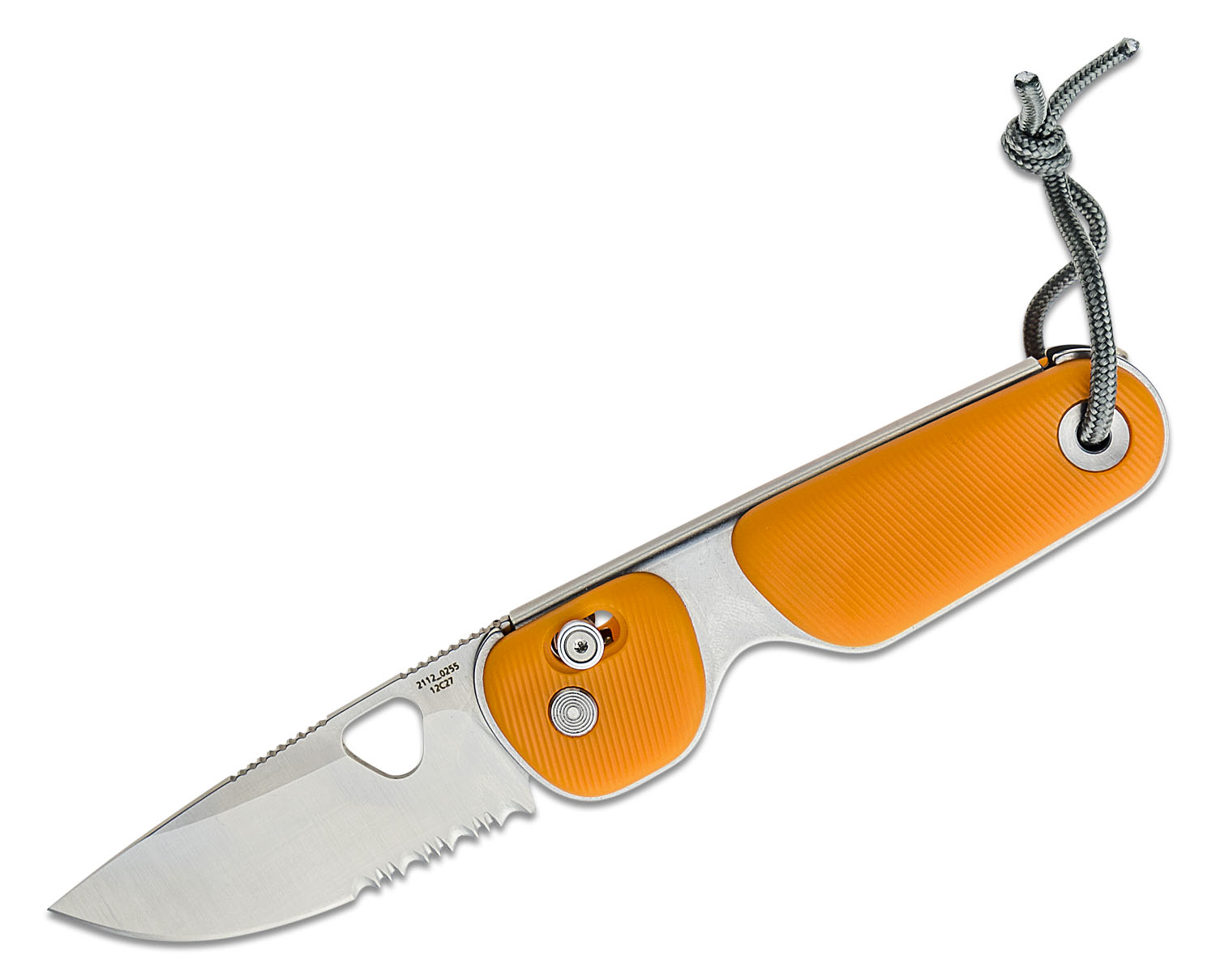 The James Brand Redstone Folding Knife 2.5" Sandvik 12C27 Satin Combo ...