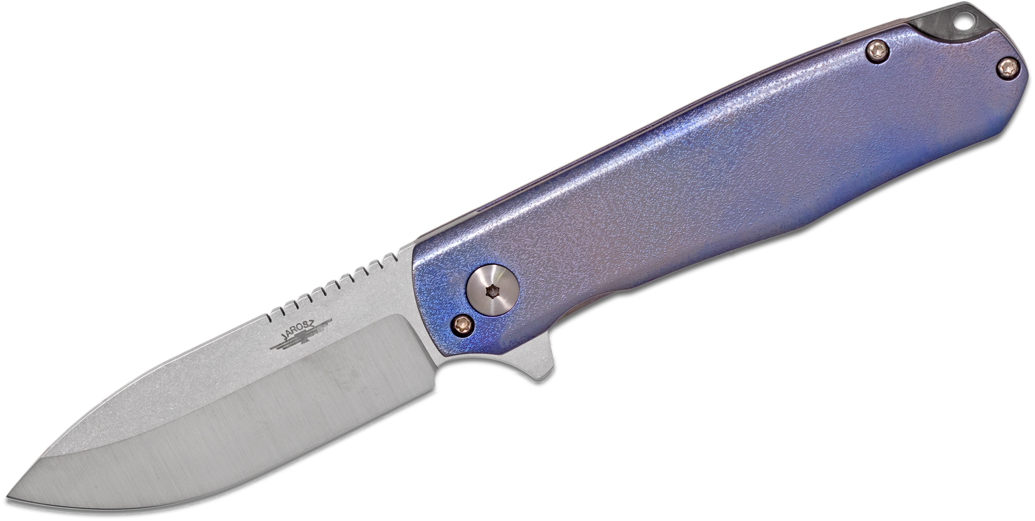 Jesse Jarosz Custom Flare Flipper 3.375" AEB-L Spear Point Blade ...