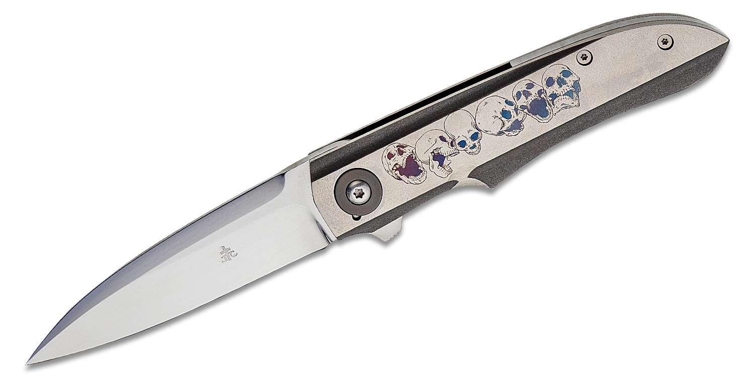 Jason Clark Custom Hybrid Starfighter Flipper Knife 3.625" CPM-154 Hand ...