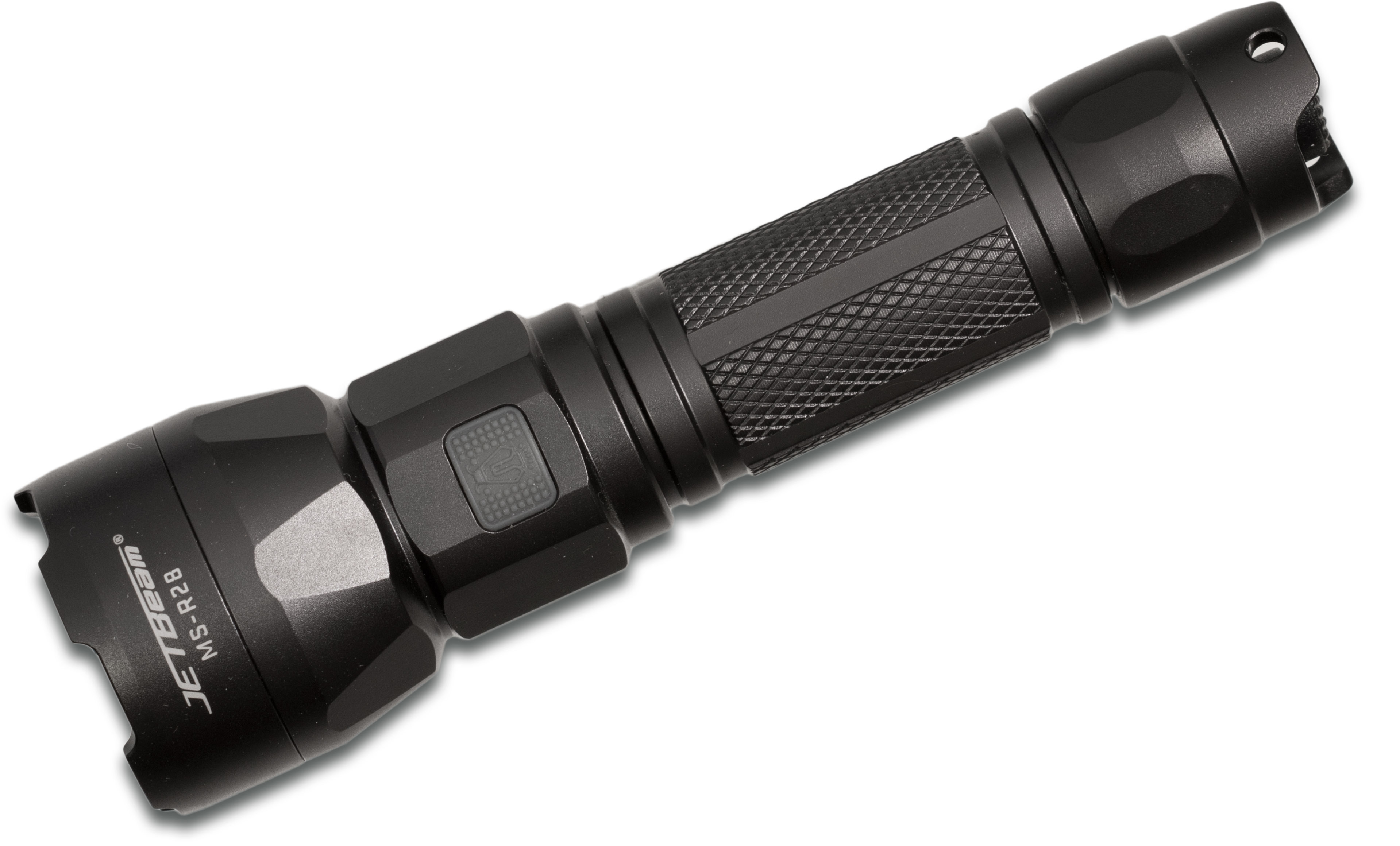 JETBeam MS-R28 Rechargeable Tactical Military LED Flashlight, 1080 Max ...