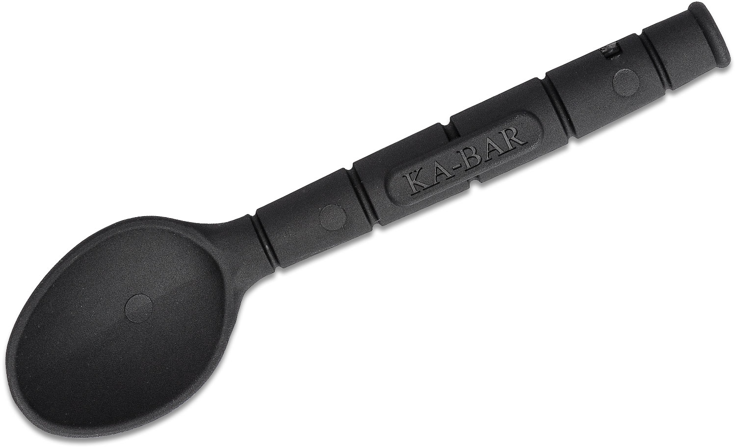KA-BAR 9924 Krunch Polymer Spoon/Straw Combo, Black - KnifeCenter