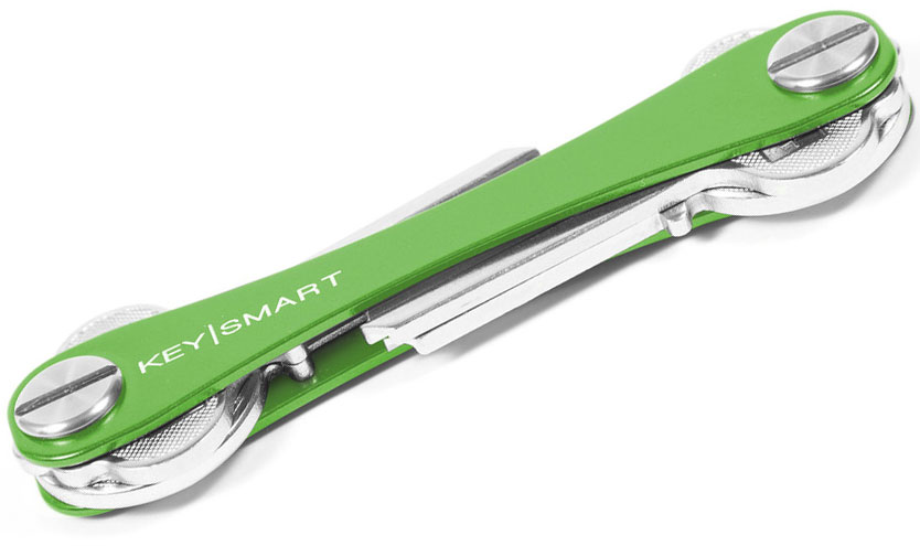 KeySmart 2.0 Extended Green Aluminum Key Organizer, Holds 2-8 Keys ...