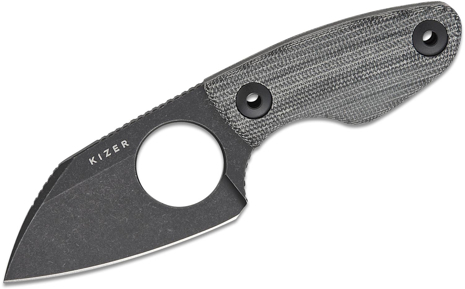 Kizer Cutlery Vincent Rizzo Nightjar Fixed Blade Knife 2.94" AUS-10 ...