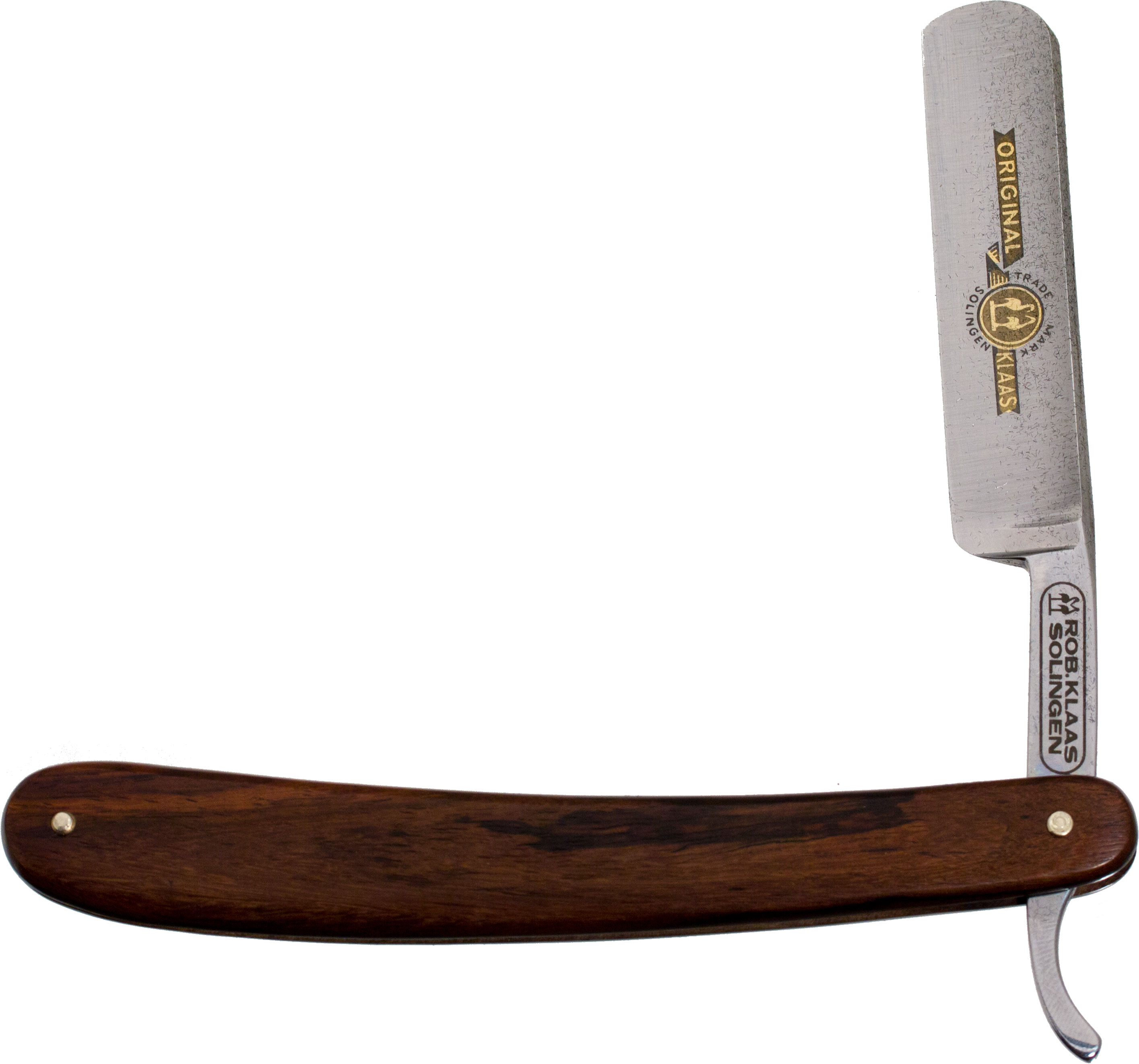 Robert Klaas 5/8" Hollow Ground Straight Razor, Rose Wood Handle ...
