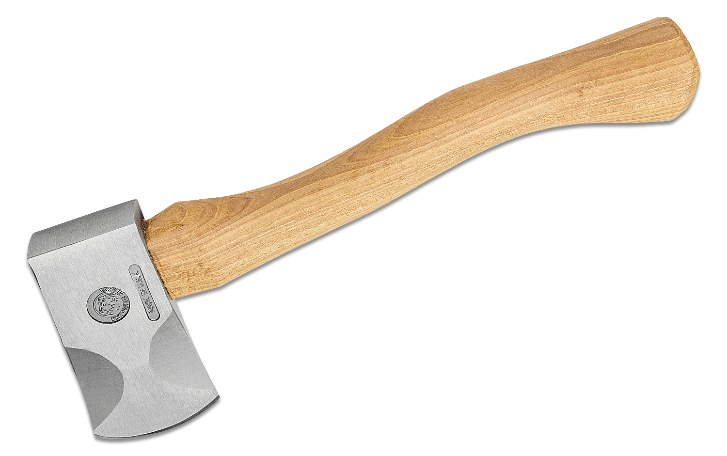 Knives of Alaska Hunter's Hatchet, American Red Hickory Handle, Brown ...