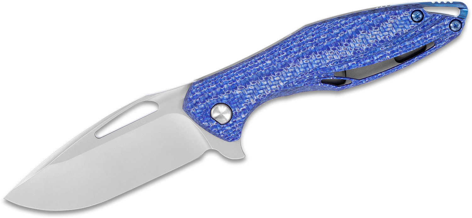 Koenig Knives Custom Arius Flipper Knife 3.5" CTS-XHP Stonewashed Blade ...