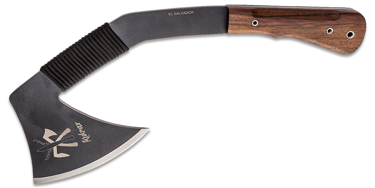 Kukrax Pak Axe Tactical/Survival Tomahawk 6" 1075 Carbon Steel Blade ...