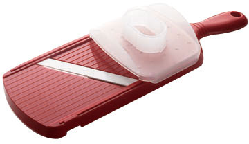 Kyocera Advanced Ceramics (Red) Adjustable Ceramic Mandoline Slicer ...