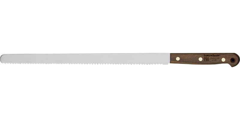 LamsonSharp USA 16 inch Blade Pro Walnut Bread, Sheet Cake / Tree ...