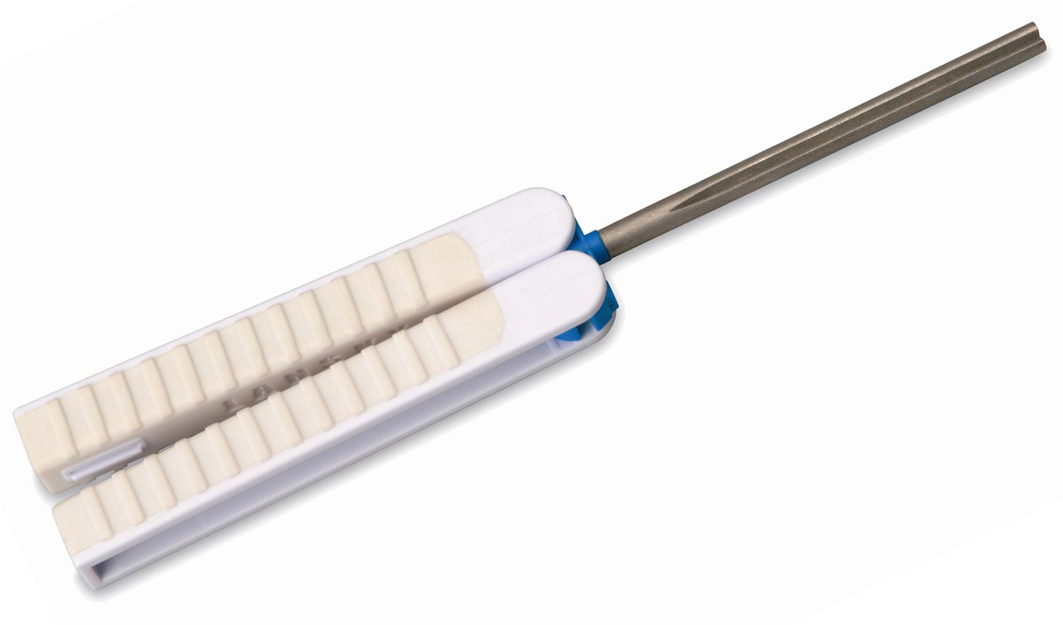 Lansky Folding Diamond Fish Hook Sharpener - KnifeCenter - LDFHS