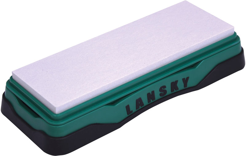 Lansky 6"x2" Hard Arkansas Benchstone - KnifeCenter - LBS6H