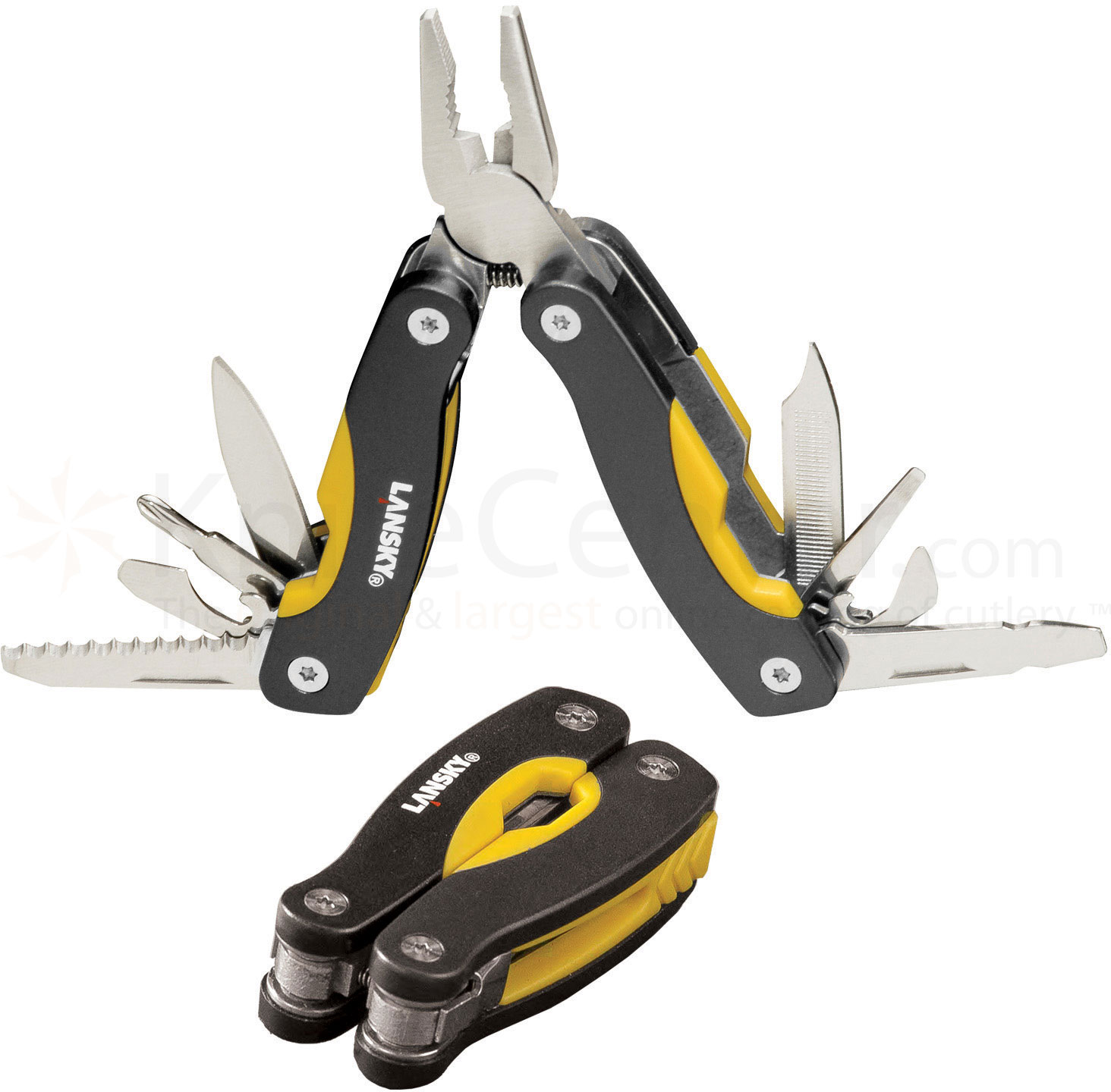 Lansky Mini Multi-Tool, 12 Functions with Plastic Handles and Spring ...