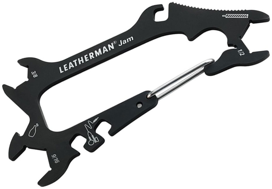 Leatherman 831860 Jam Keychain Size Mini Multi-Tool, Skate PocketTool ...