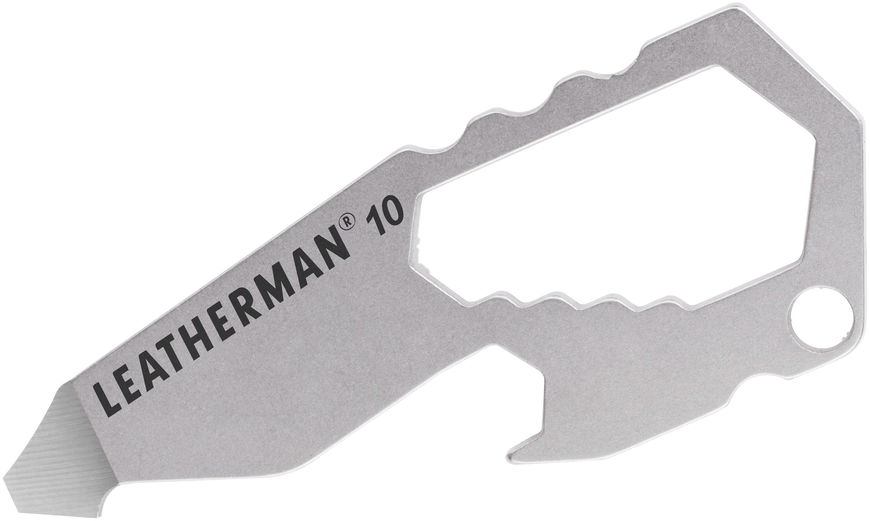 Leatherman Number 10 Keychain Size Mini Multi-Tool - KnifeCenter ...