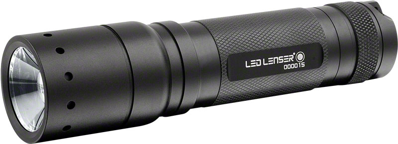 LED Lenser 880026 Tac Torch Full-Size LED Flashlight, 100 Lumens, Black ...