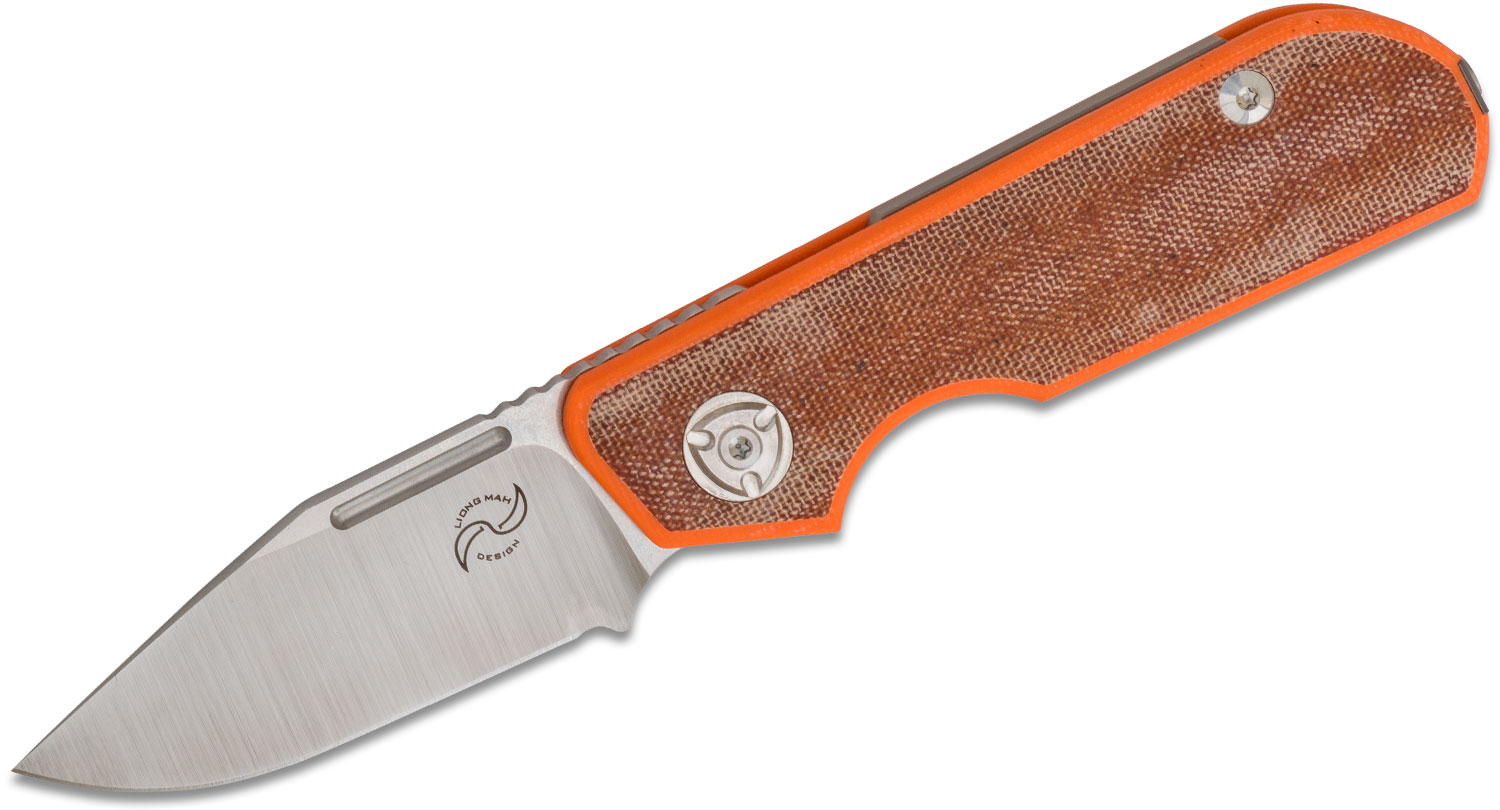 Liong Mah Designs Traveler Double Detent Slipjoint Folding Knife 2.7 ...
