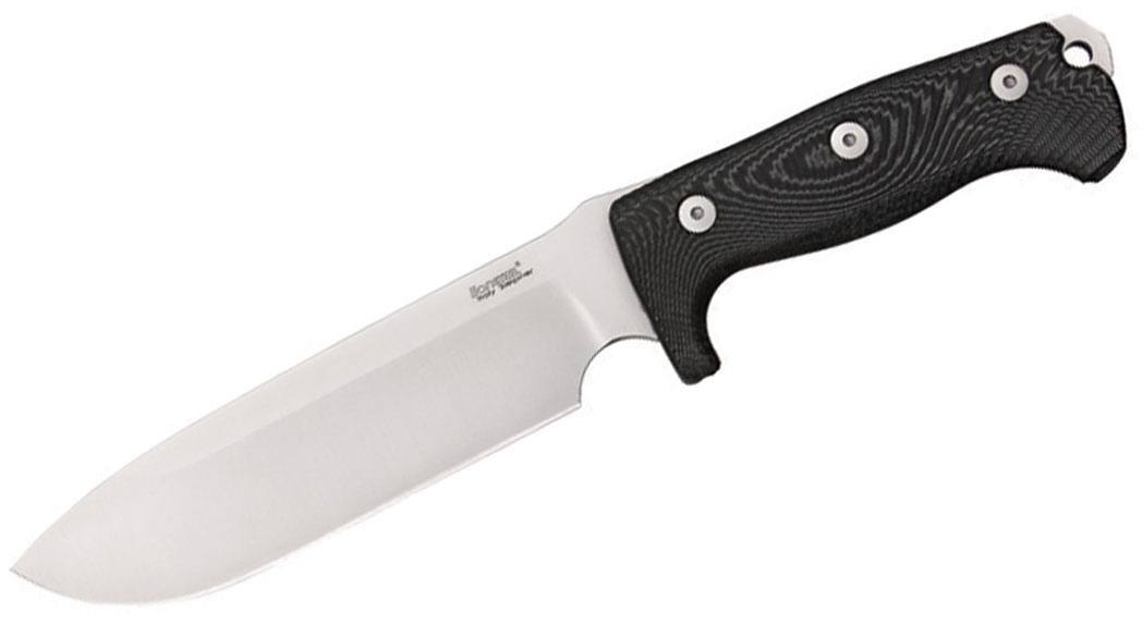 LionSteel M7S Combat / Survival Knife Fixed 7.09" Satin Sleipner Blade ...