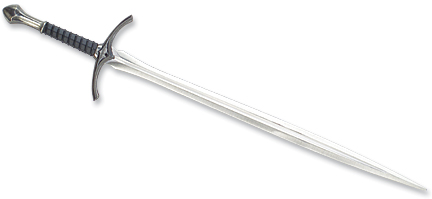 Reviews and Ratings for Lord Of The Rings " Glamdring " Sword Miniature ...