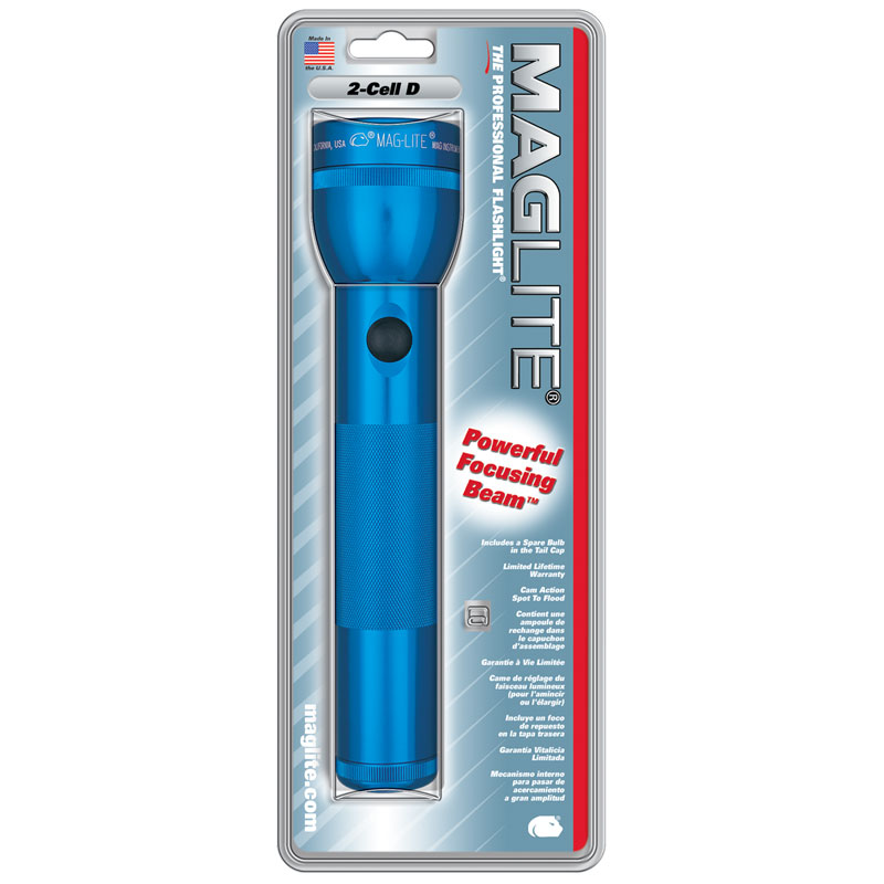 Reviews and Ratings for Maglite 2 D Cell Flashlight - Blue Body ...