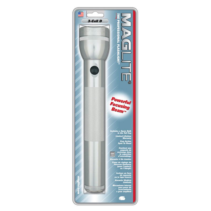 Reviews and Ratings for Maglite 3 D Cell Flashlight - Silver Body ...