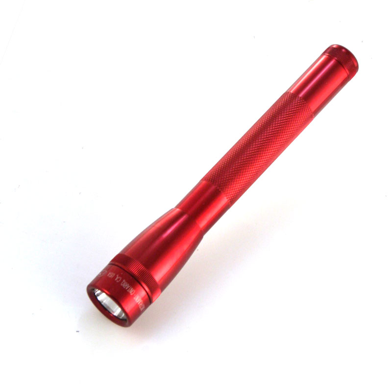 Maglite Minimag AA LED Flashlight - Red Body, Presentation Box ...
